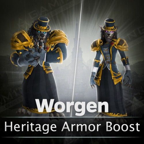 Worgen Heritage Armor Boost (Fast Unlocking in The War Within)