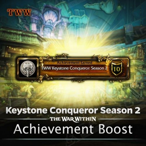 WoW Keystone Conqueror Boost (The War Within Season 2)