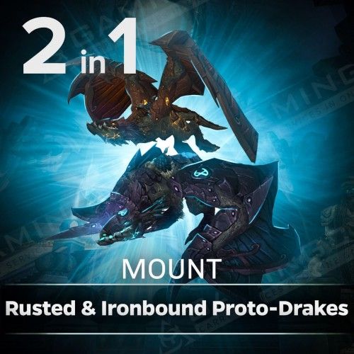 Buy Rusted & Ironbound Proto-Drake Mount Boost with Pro PvE Guild