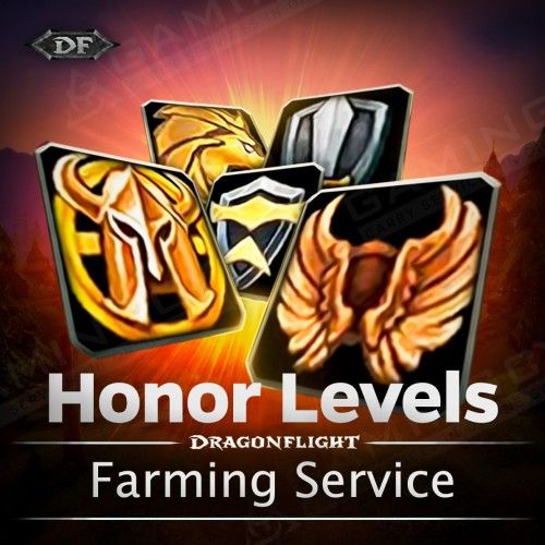 WoW Honor Level Rewards Farming Boost (Dragonflight)