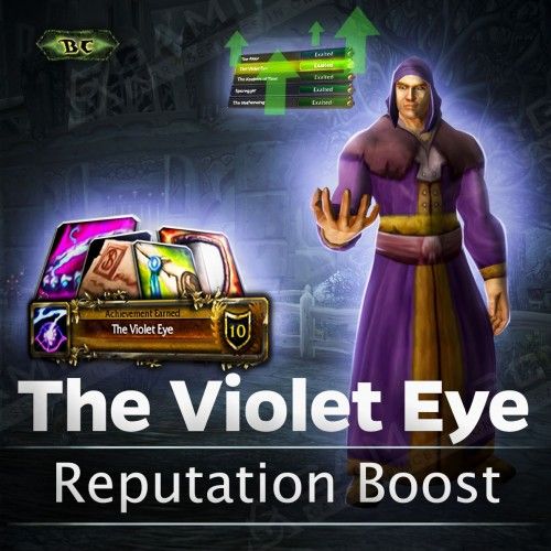 Violet Eye Reputation Boost (Rep Leveling Service)